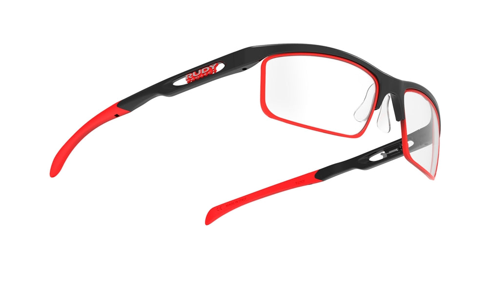 Rudy Project Vulcan Black Gloss/Red (frame only) – Rudy Project UK